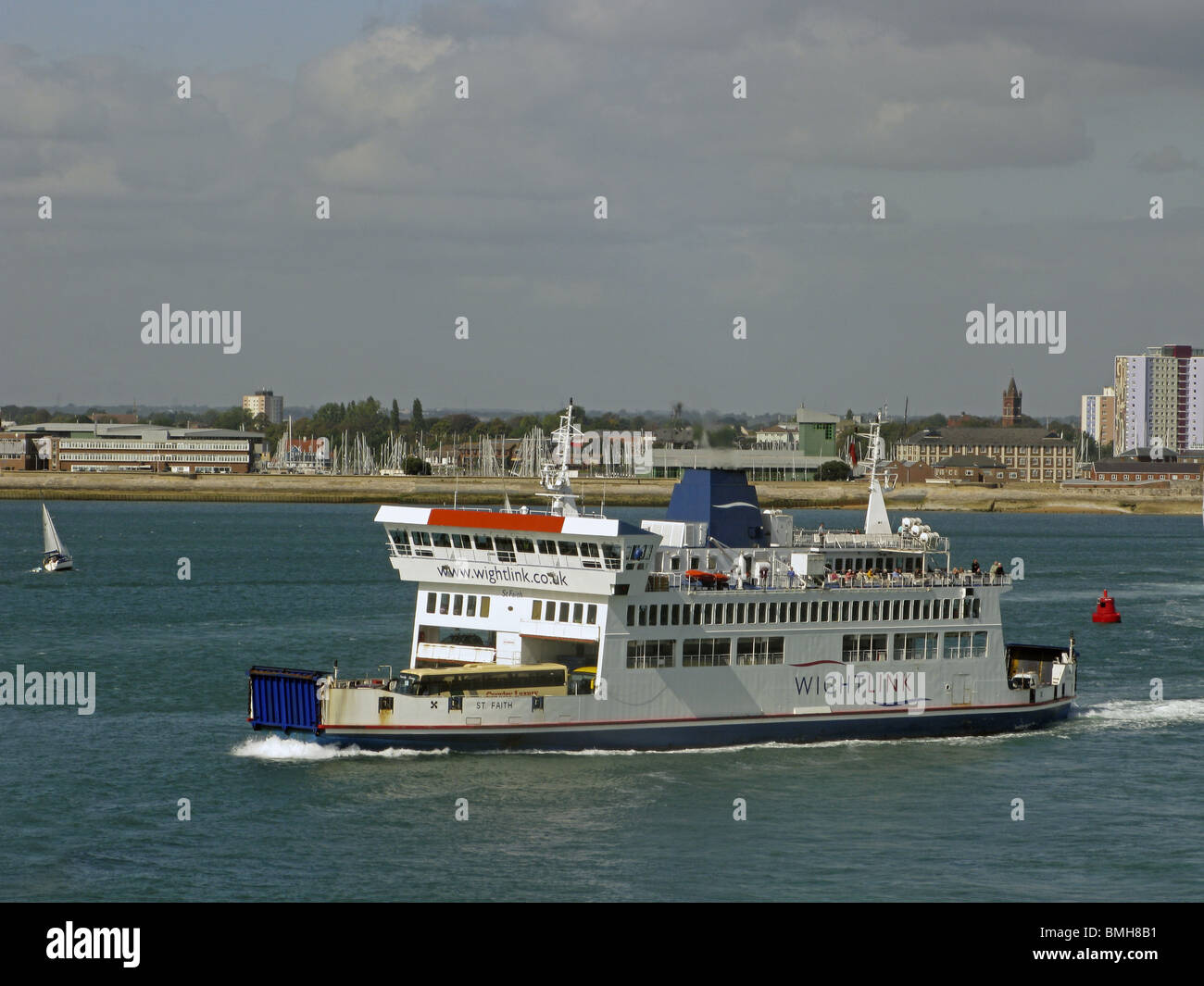 Wightlink ferry st faith hi-res stock photography and images - Alamy