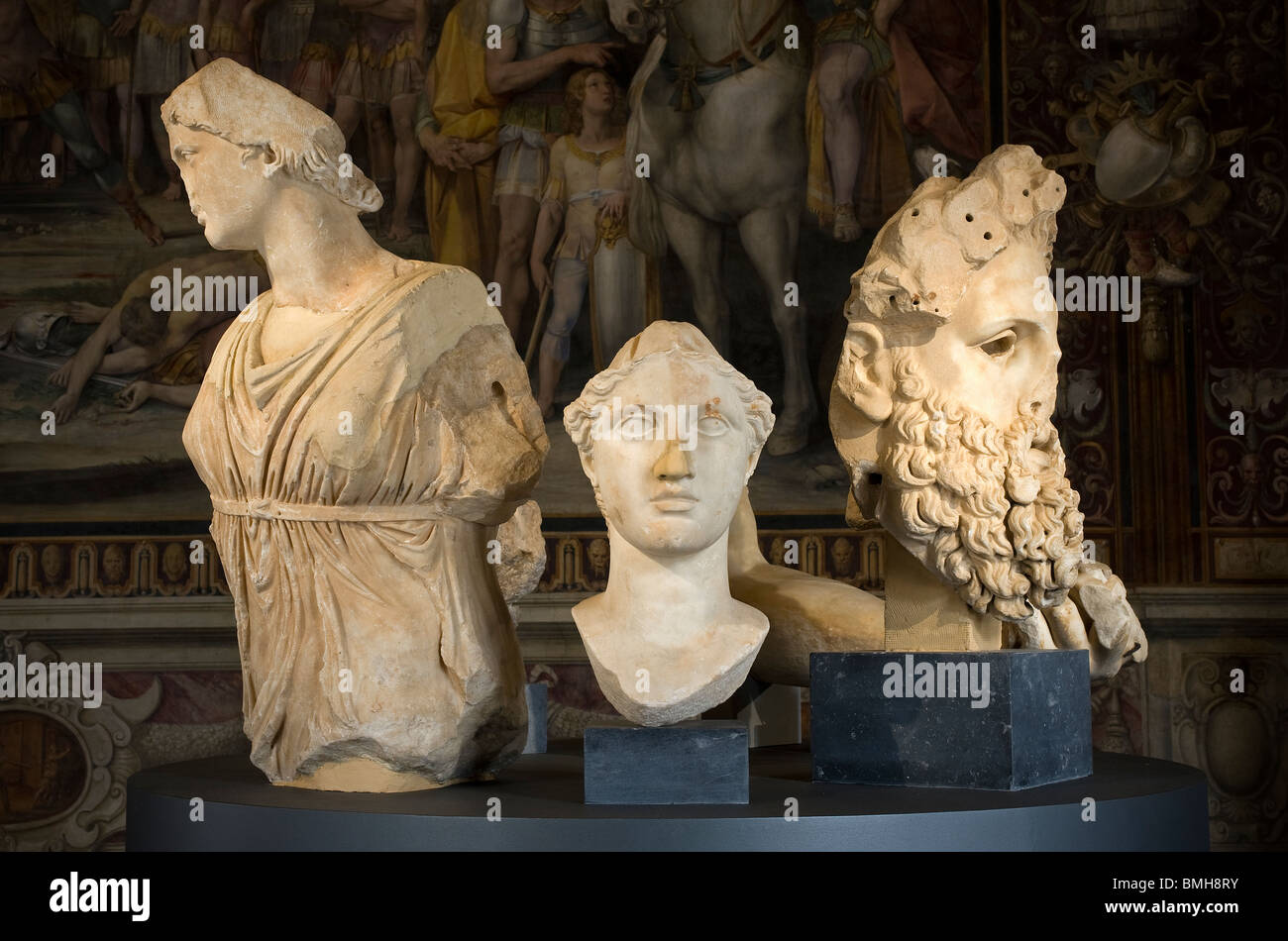 Exhibition "The Age of Conquest" Capitoline Museums, Rome, Italy Stock ...