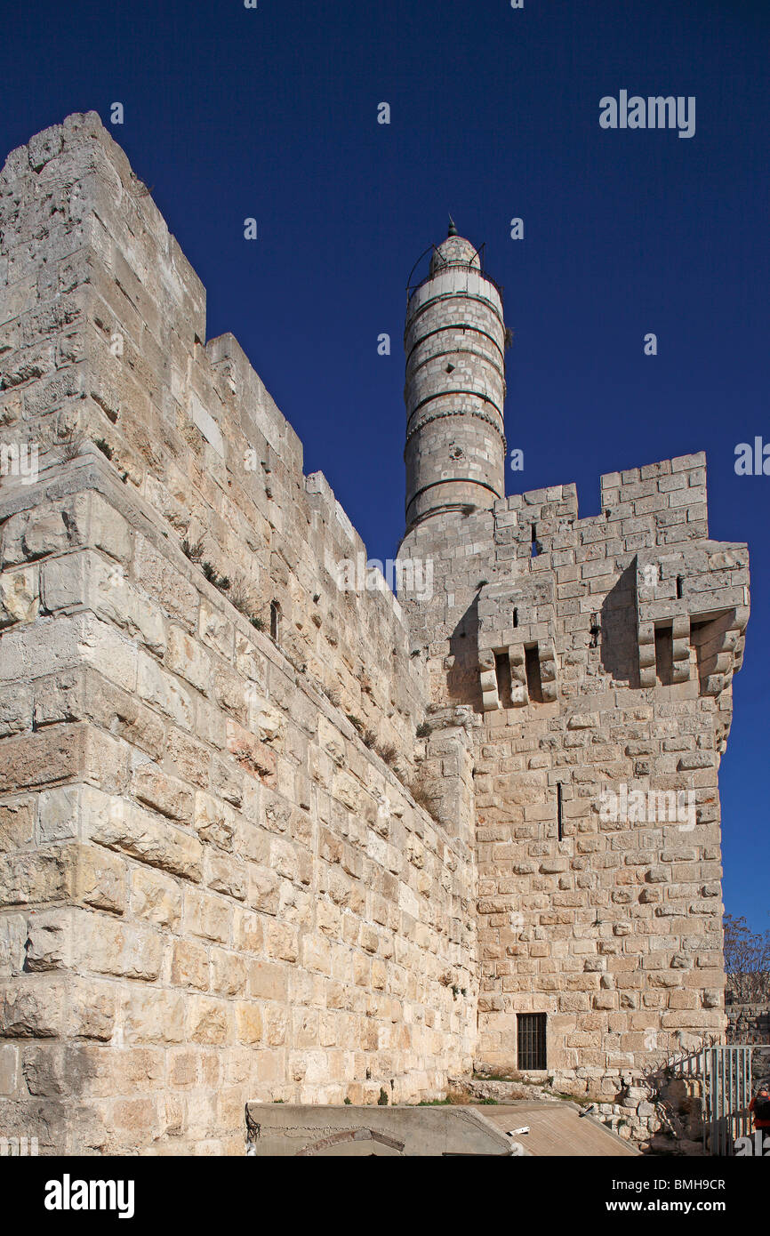 Israel,Jerusalem,Old city,Citadel,David's Tower Stock Photo - Alamy