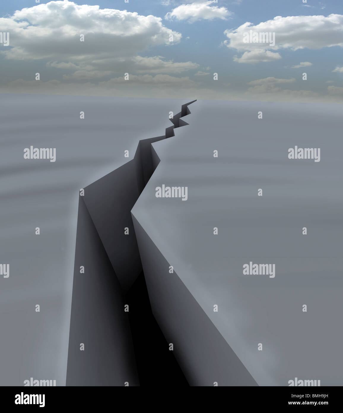 Earthquake Crack Ground Stock Photos & Earthquake Crack Ground Stock ...