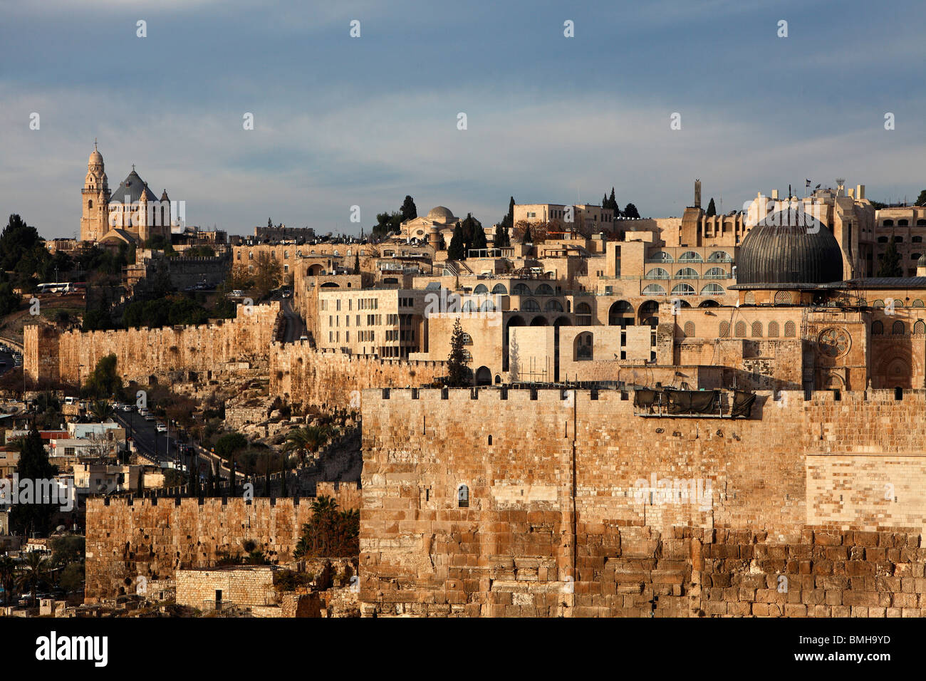 Israel,Jerusalem,Eastern Wall of the Temple Mount,Old city,El Aksa ...