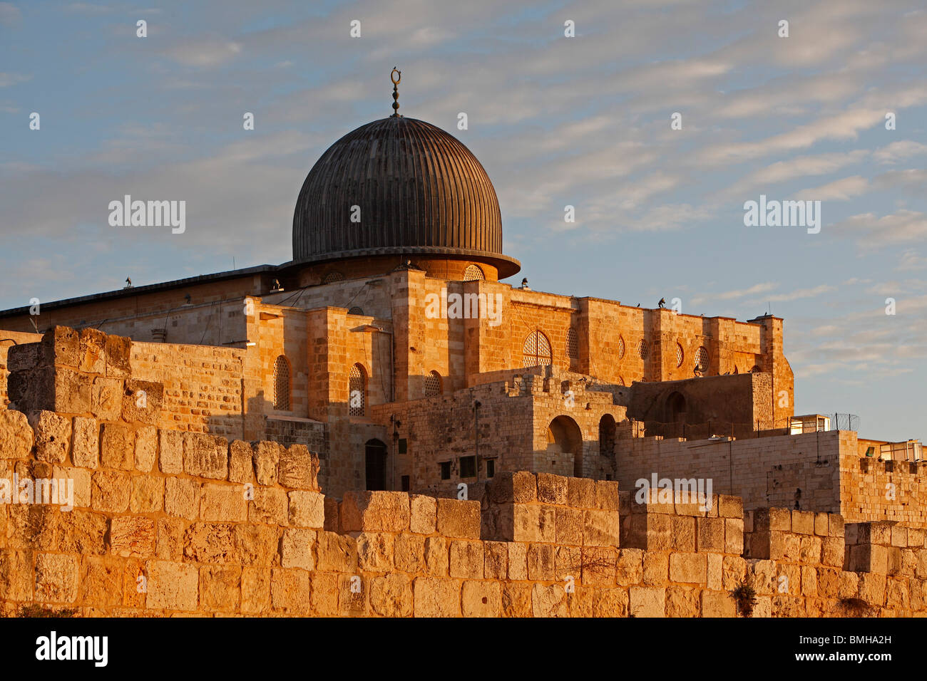 Israel,Jerusalem,El Aksa Mosque,Old City Wall Stock Photo - Alamy
