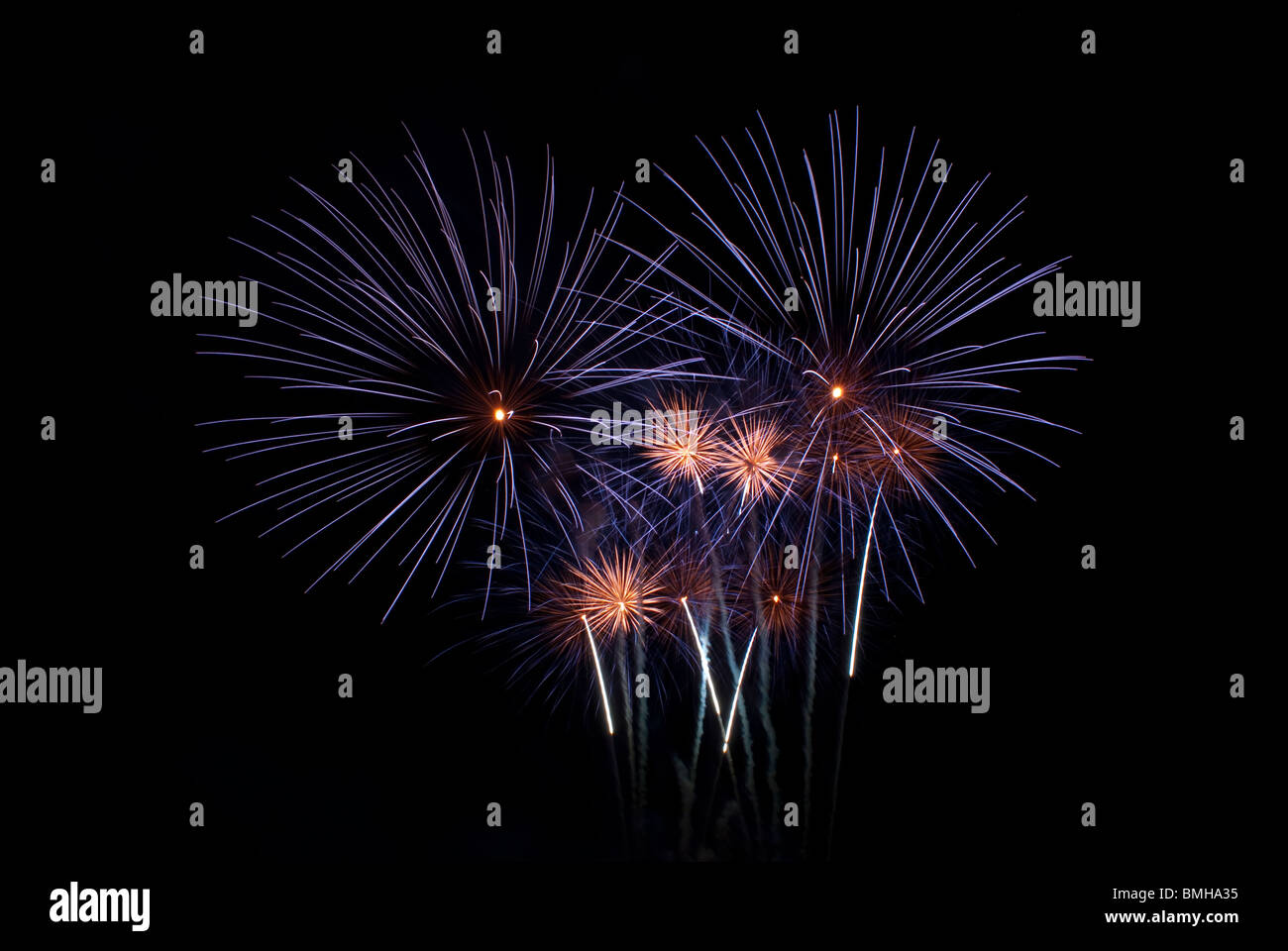 Firework Display, Ignis Brunensis, Czech Republic Stock Photo - Alamy