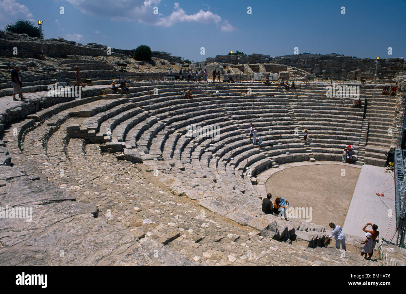 Segesta Sicily Italy Monte Barbaro Segesta Theatre Built By Elymians ...
