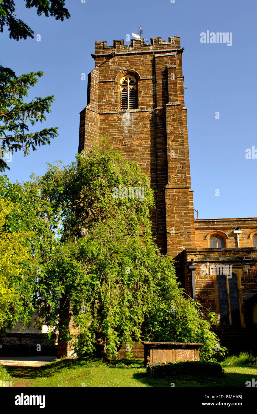 St. Lawrence`s Church, Towcester, Northamptonshire, England, UK Stock ...