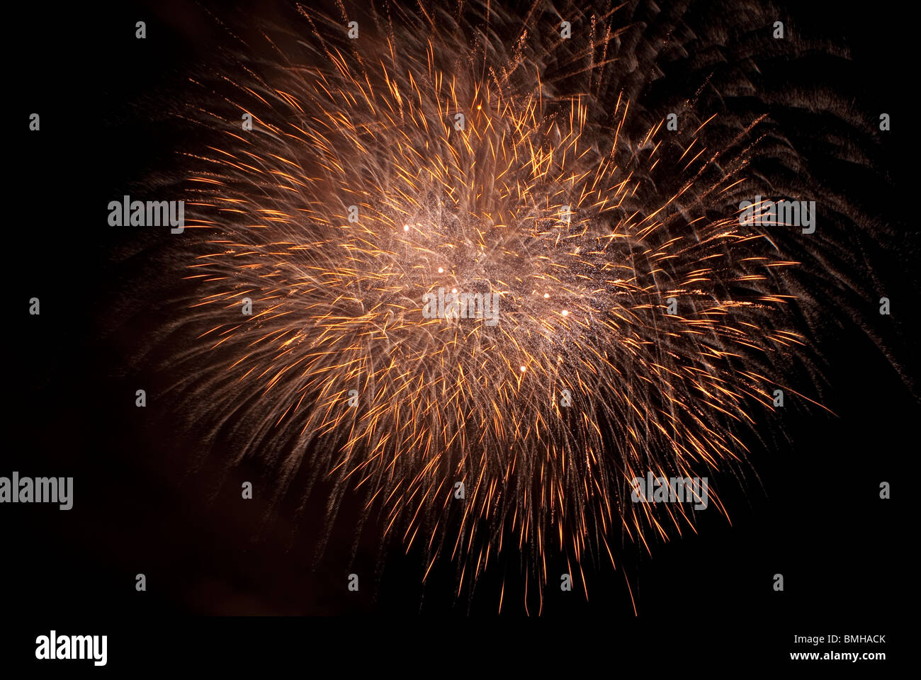 Firework Display, Ignis Brunensis, Czech Republic Stock Photo - Alamy