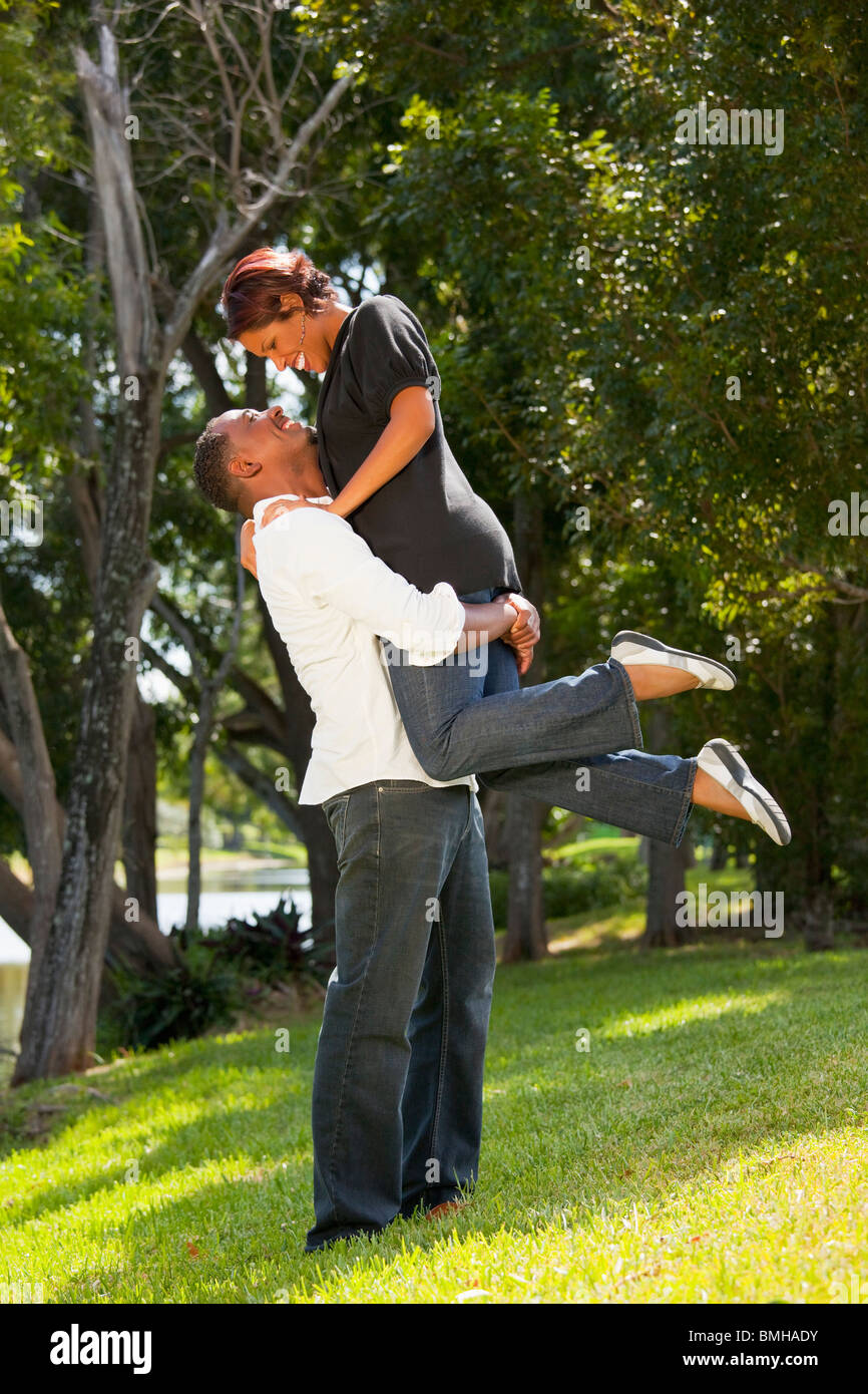 Fort Lauderdale, Florida, United States Of America; A Couple Having Fun ...
