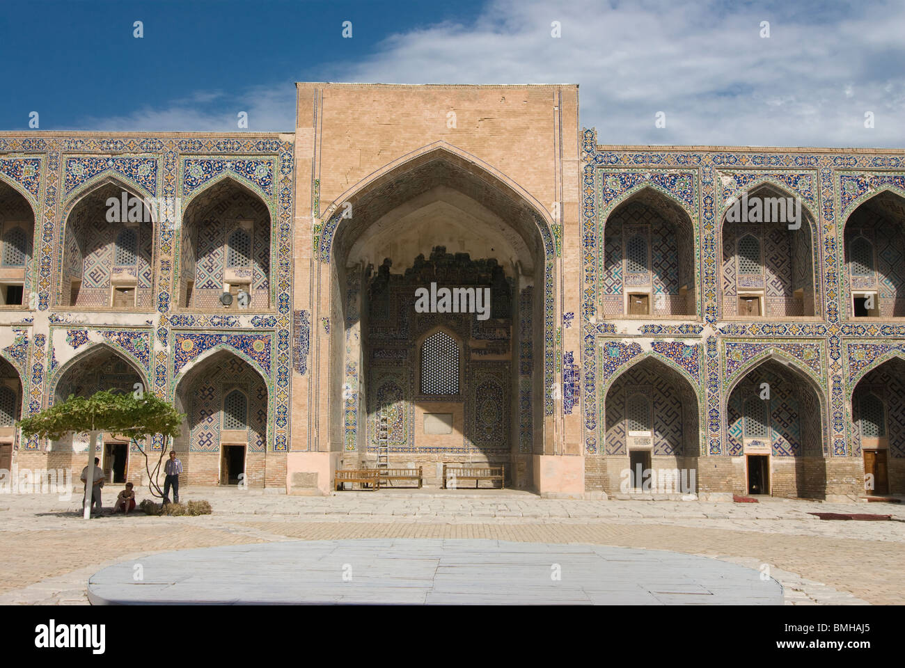 Mosque at the Registan, Samarkand Uzbekistan Stock Photo - Alamy