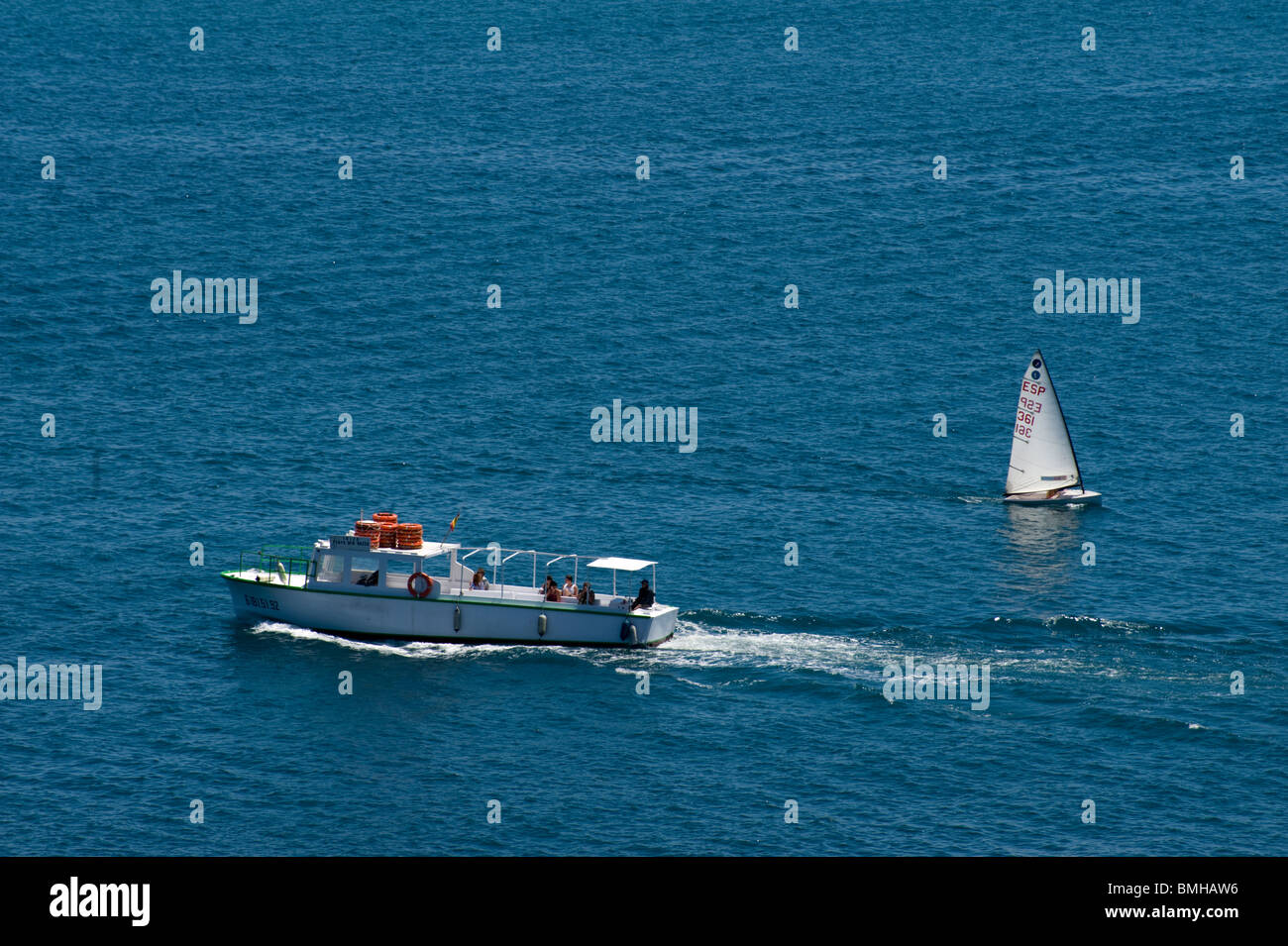 Two boats on sea hi-res stock photography and images - Alamy