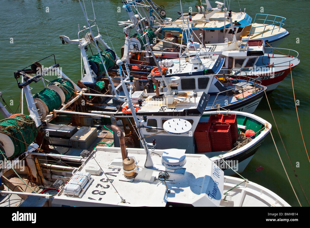 Harbour port small fishing boats hi-res stock photography and images ...