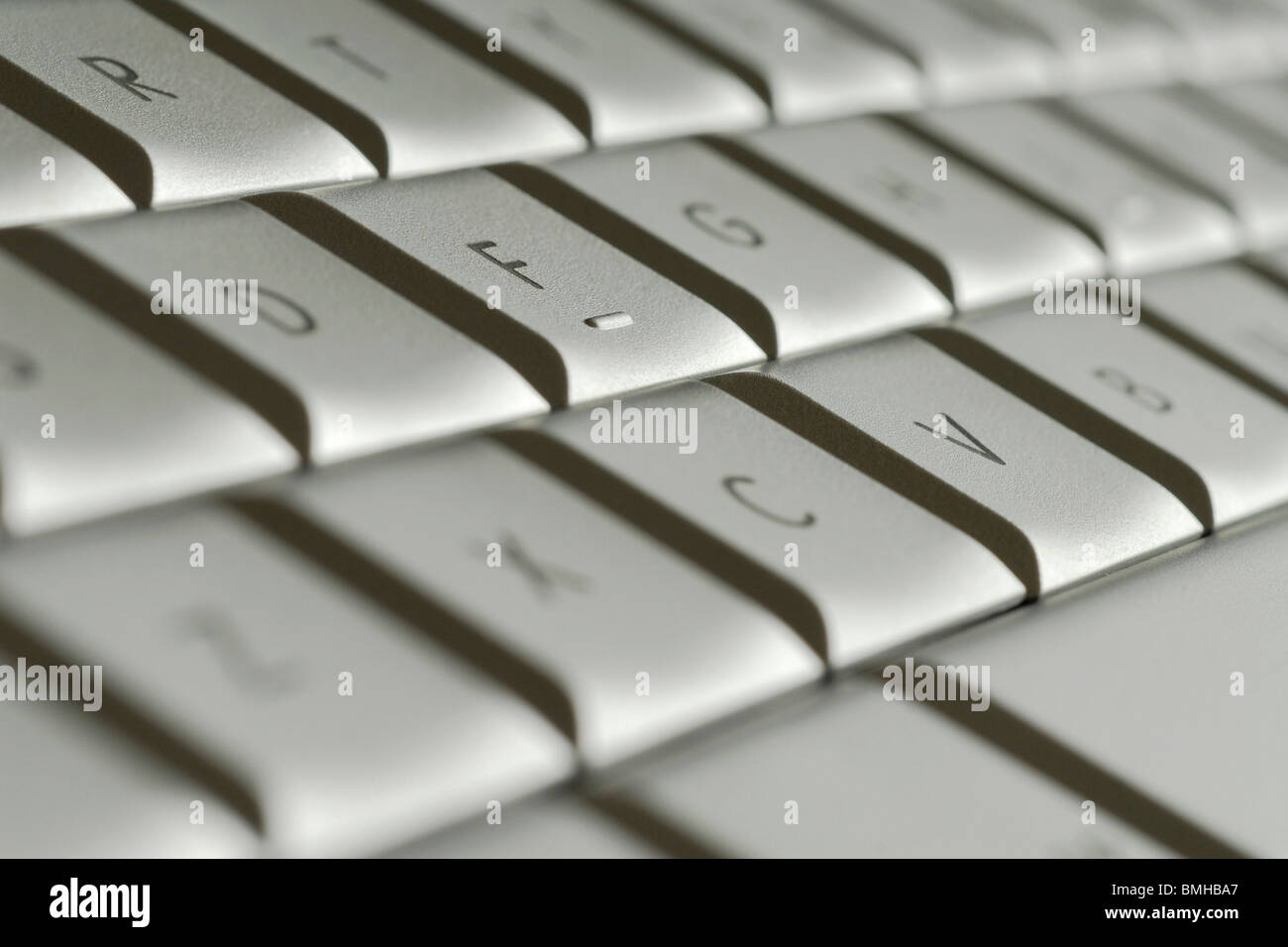 extreme close up of computer keyboard Stock Photo - Alamy