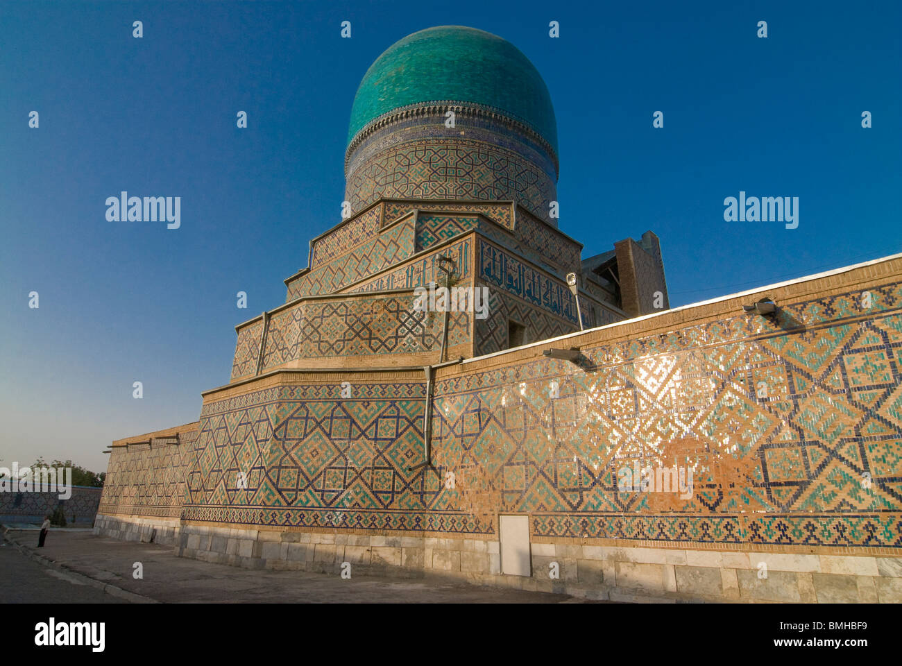 Mosque at the Registan, Samarkand, Uzbekistan Stock Photo - Alamy