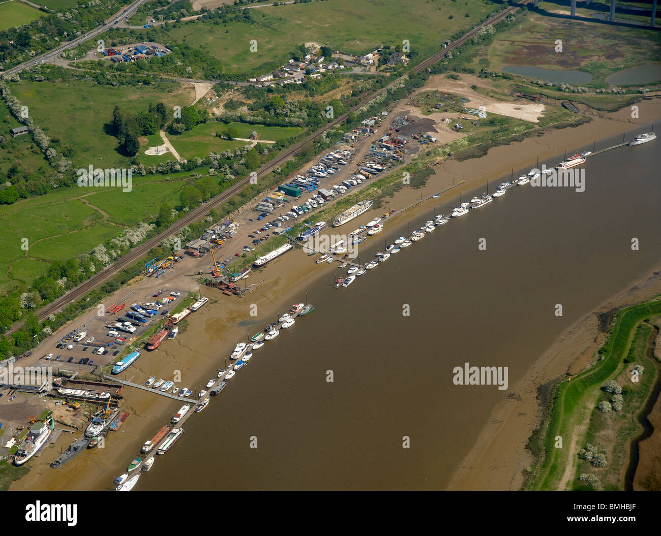 Aerial view of chatham hi-res stock photography and images - Alamy