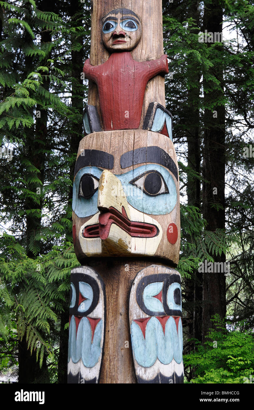 Totem pole hi-res stock photography and images - Alamy