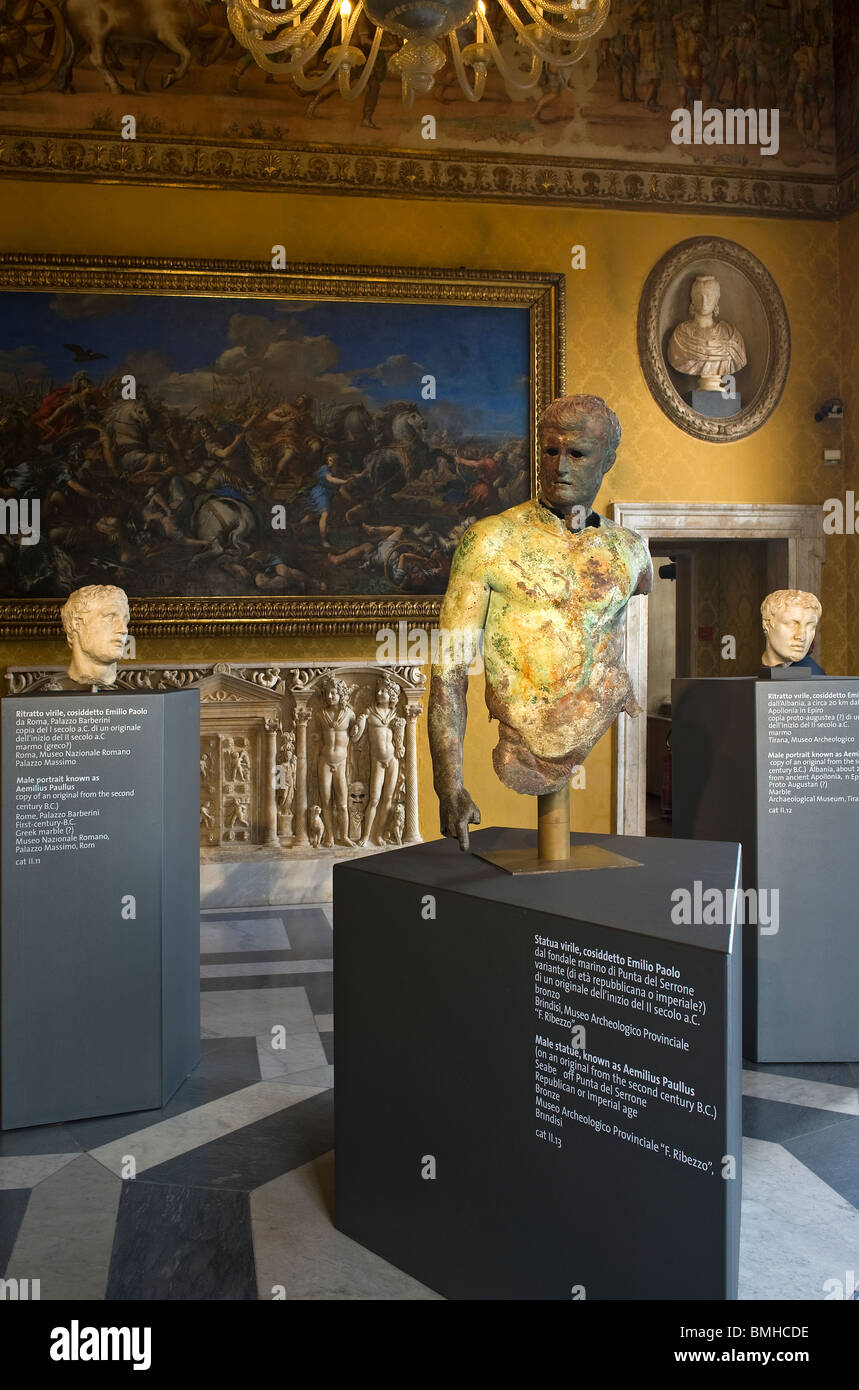 Exhibition "The Age of Conquest" Capitoline Museums, Rome, Italy Stock ...