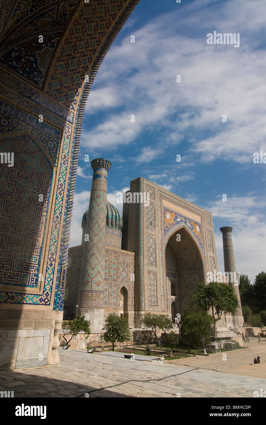 Mosque at the Registan, Samarkand Uzbekistan Stock Photo - Alamy
