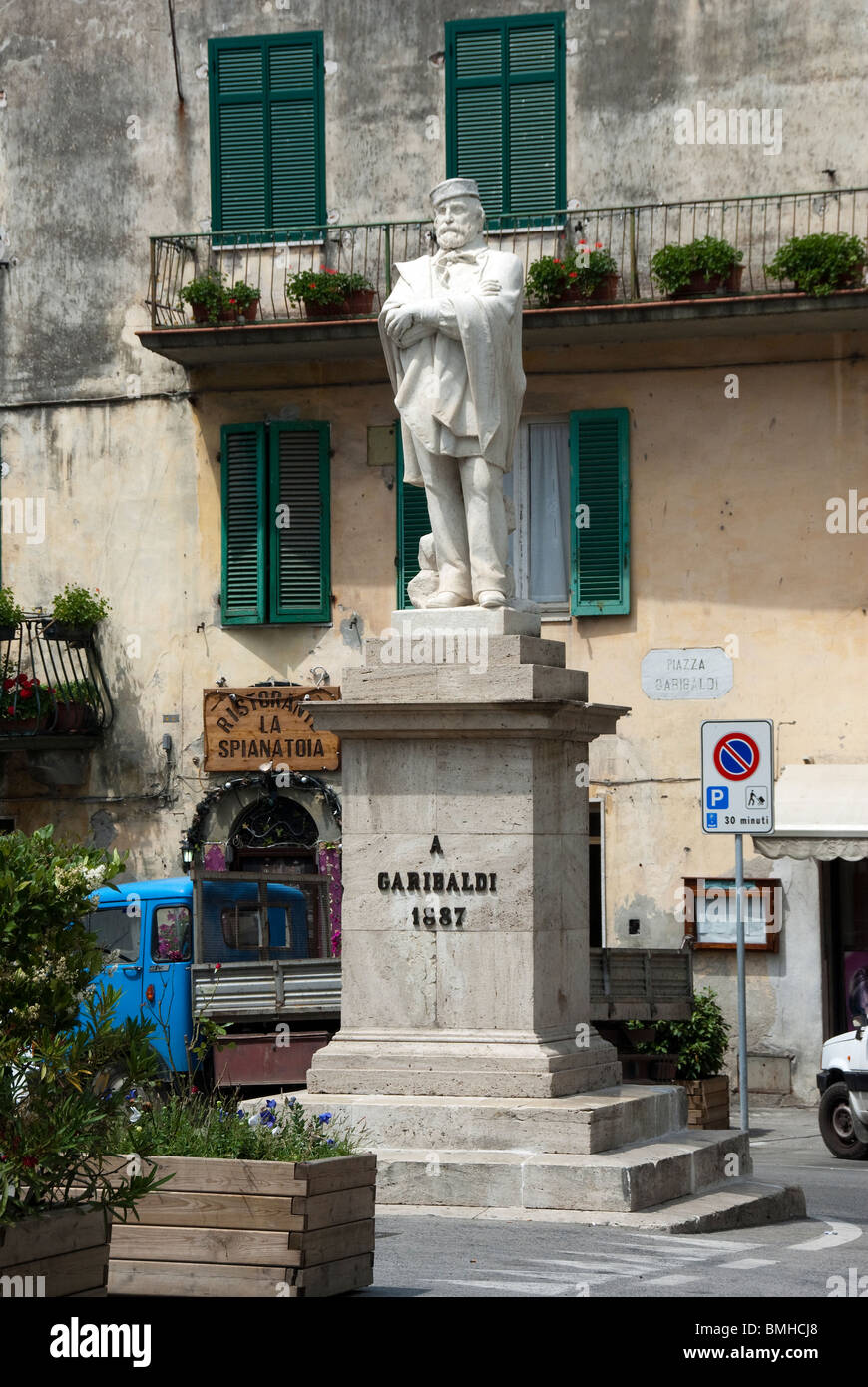 Statue of Garibaldi Stock Photo - Alamy