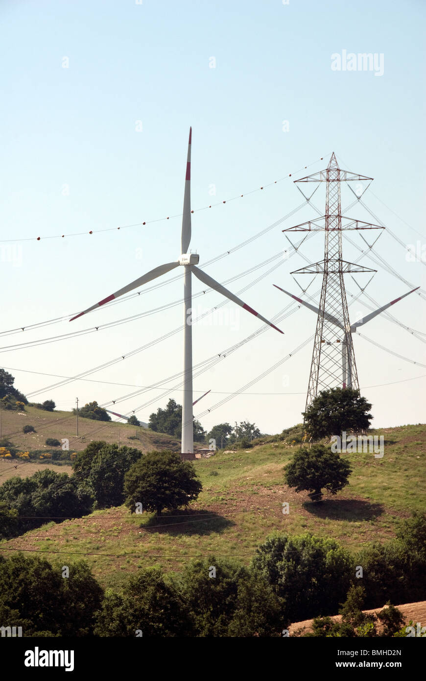 Enel wind farm hi-res stock photography and images - Alamy