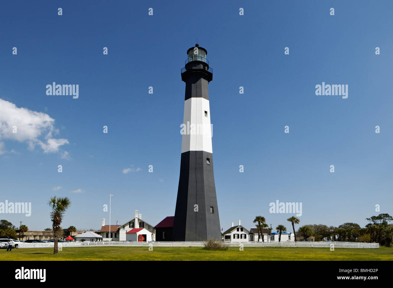 Tybee Island Lighthouse in Chatham County, Georgia Stock Photo - Alamy