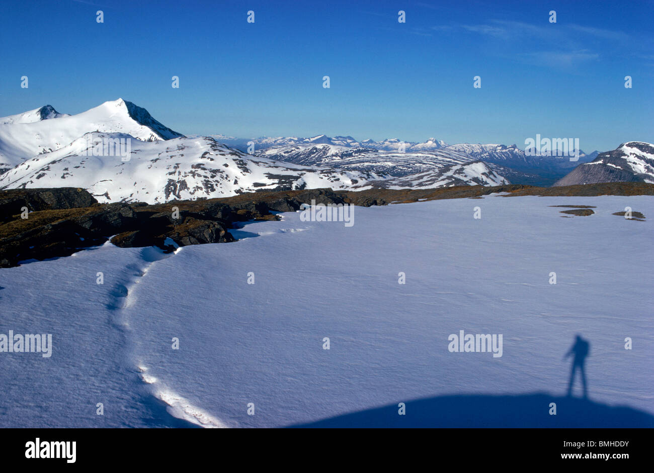Hiking in scandinavian hi-res stock photography and images - Alamy