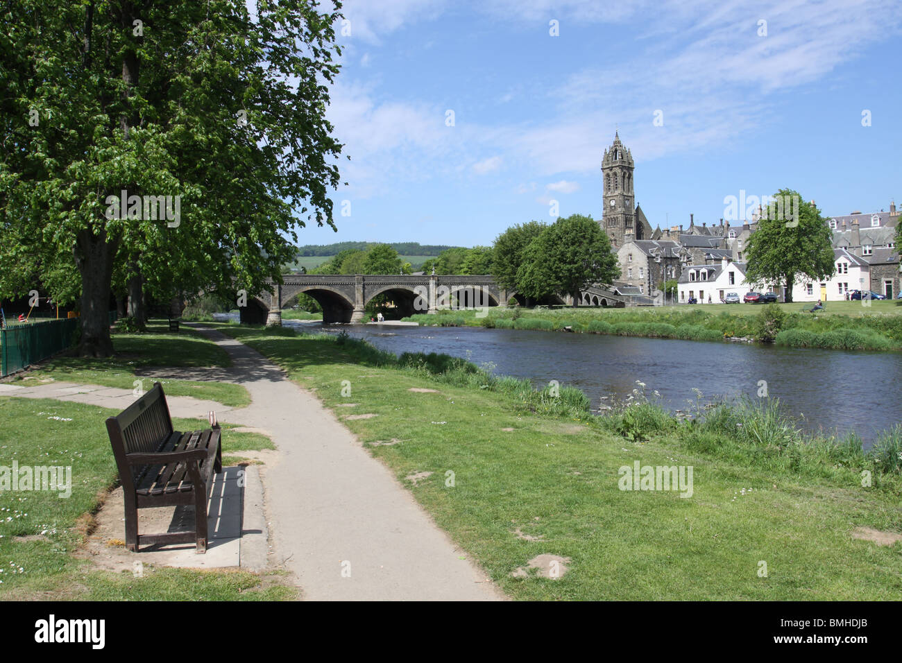 Peebles river tweed hi-res stock photography and images - Alamy
