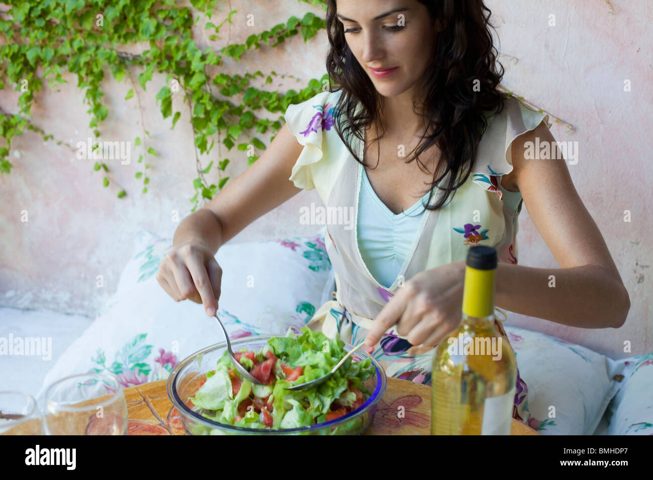 Woman mixing drink hi-res stock photography and images - Alamy