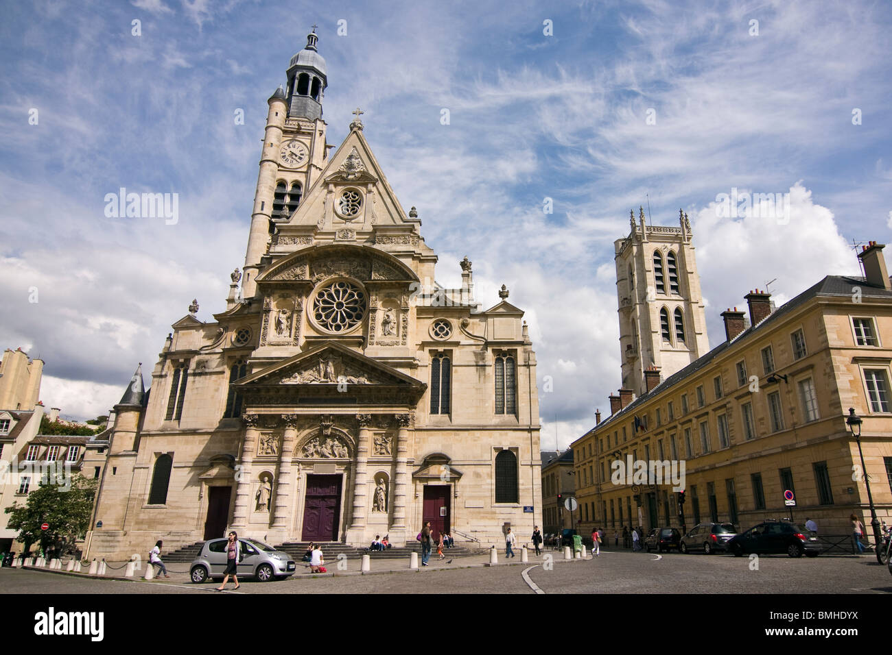 Saint-Etienne du Mont church, Paris, France Stock Photo - Alamy