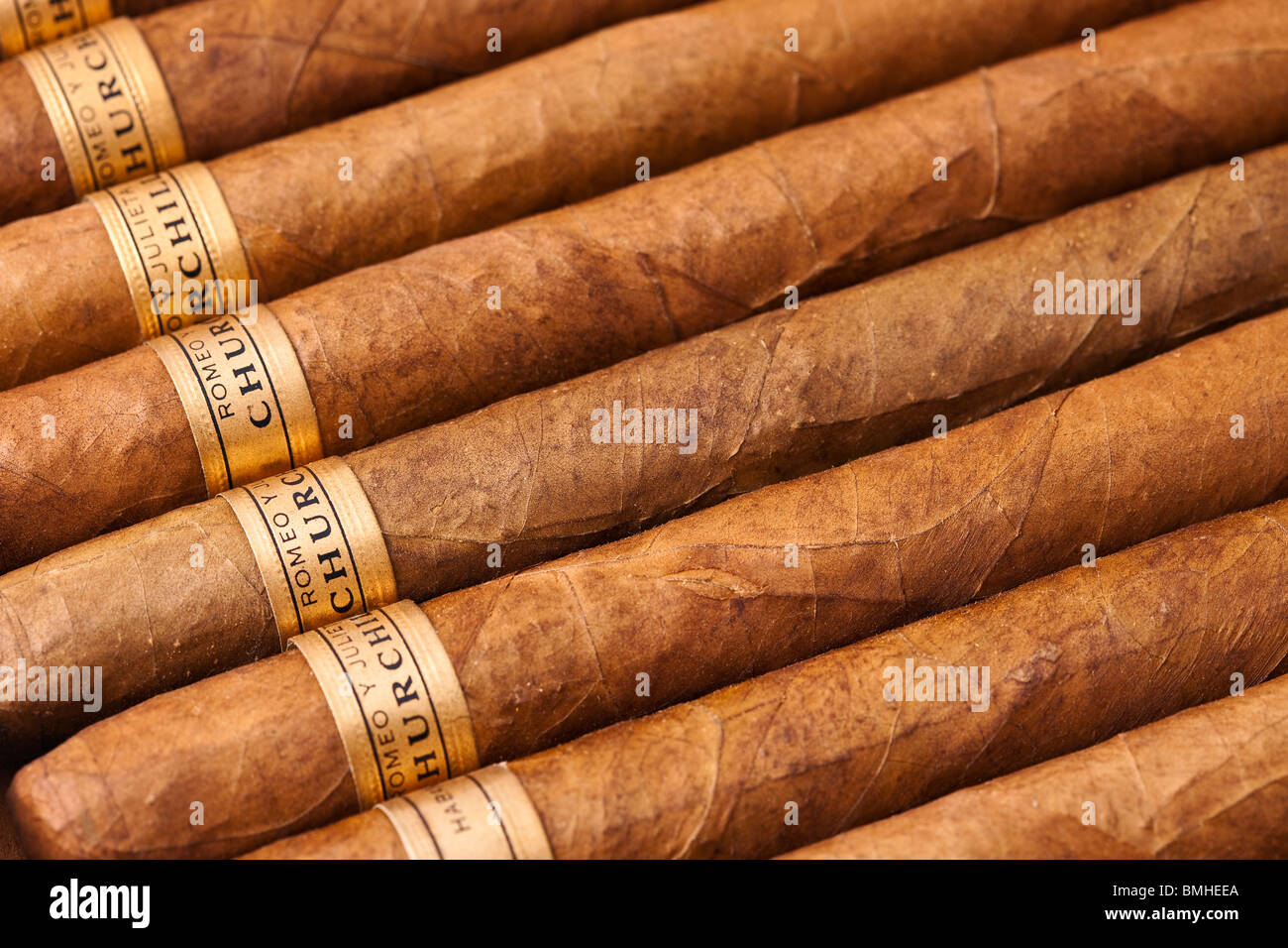 Churchill cigar size hi-res stock photography and images - Alamy