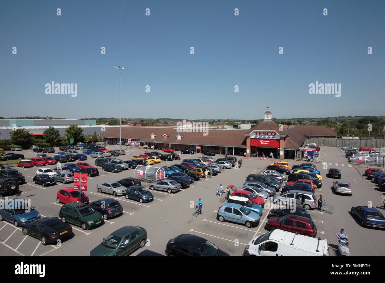 Tesco, Meir Park, Stoke-on-Trent Stock Photo - Alamy