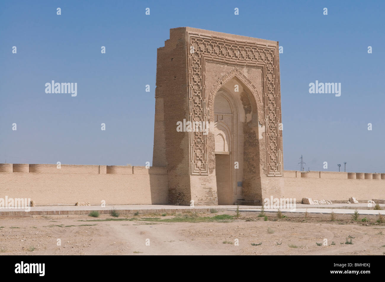 Entrance gate samarkand uzbekistan central hi-res stock photography and ...