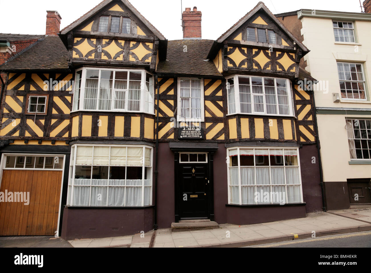 House of the town preacher & lecturer built in 1611 Old Street Ludlow ...