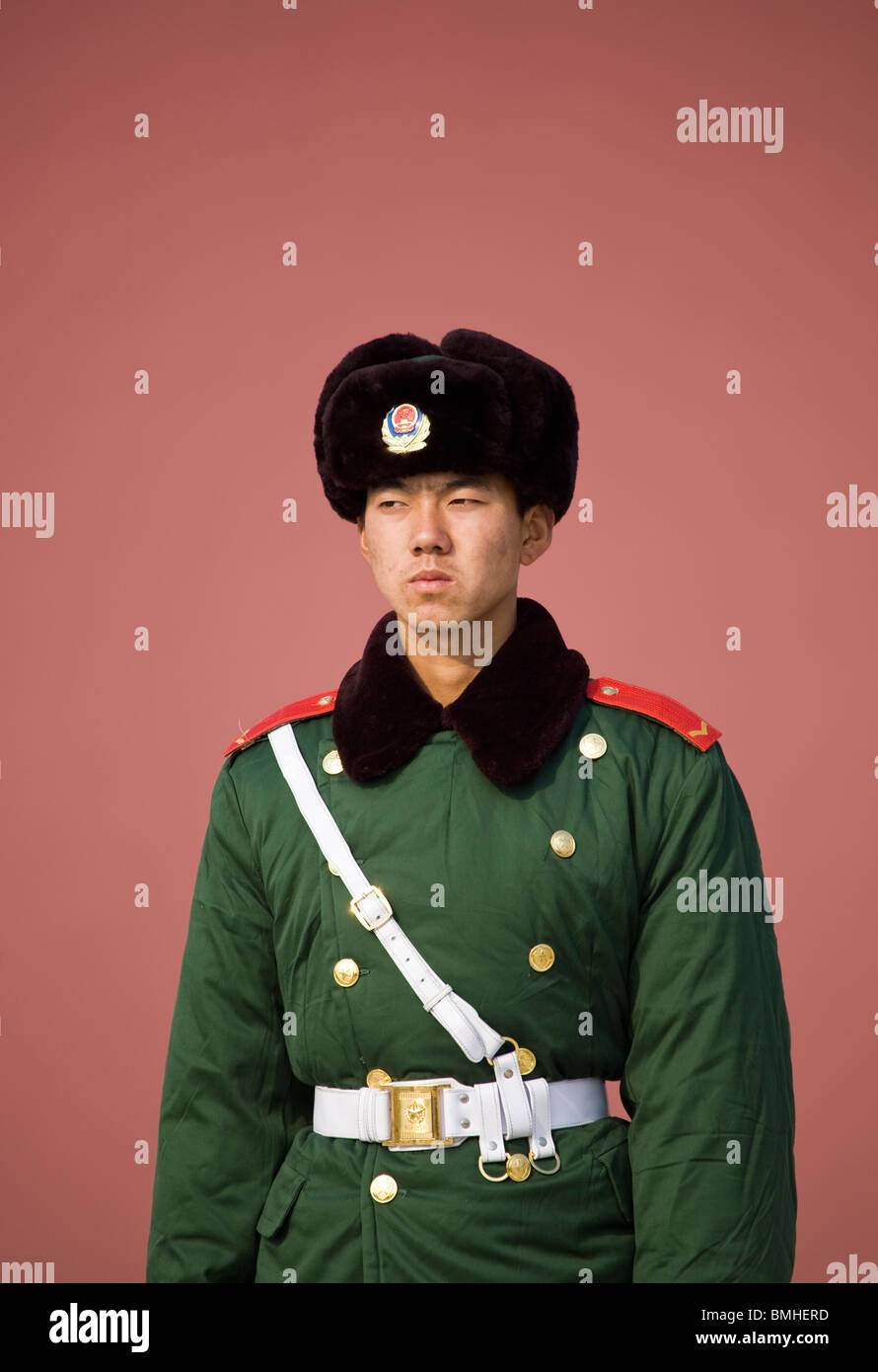 Palace Guard The Forbidden City Beijing China Stock Photo - Alamy