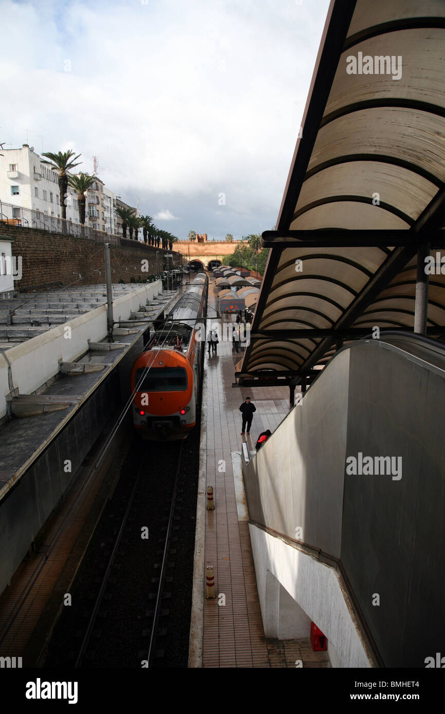 High Speed Trains at the Rabat Ville Train Station (Estación de ...