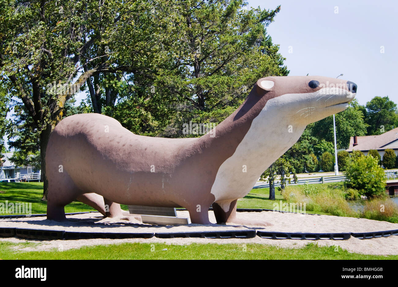 Giant Otter in Fergus Falls Minnesota Stock Photo - Alamy