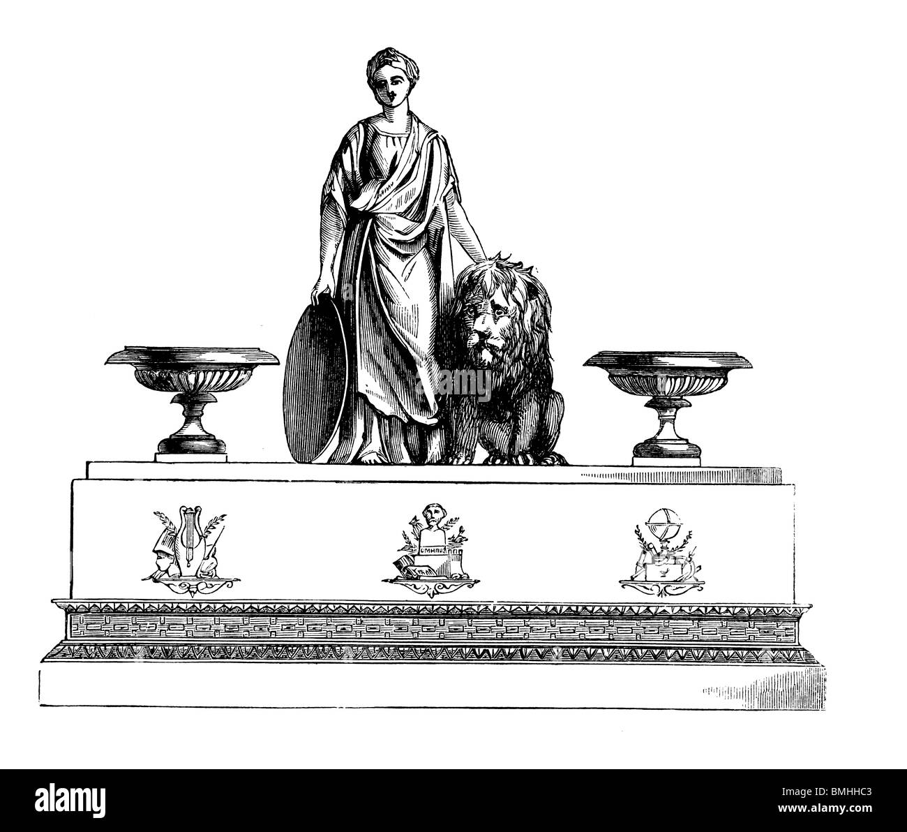 Ink engraving Cut Out Stock Images & Pictures - Alamy