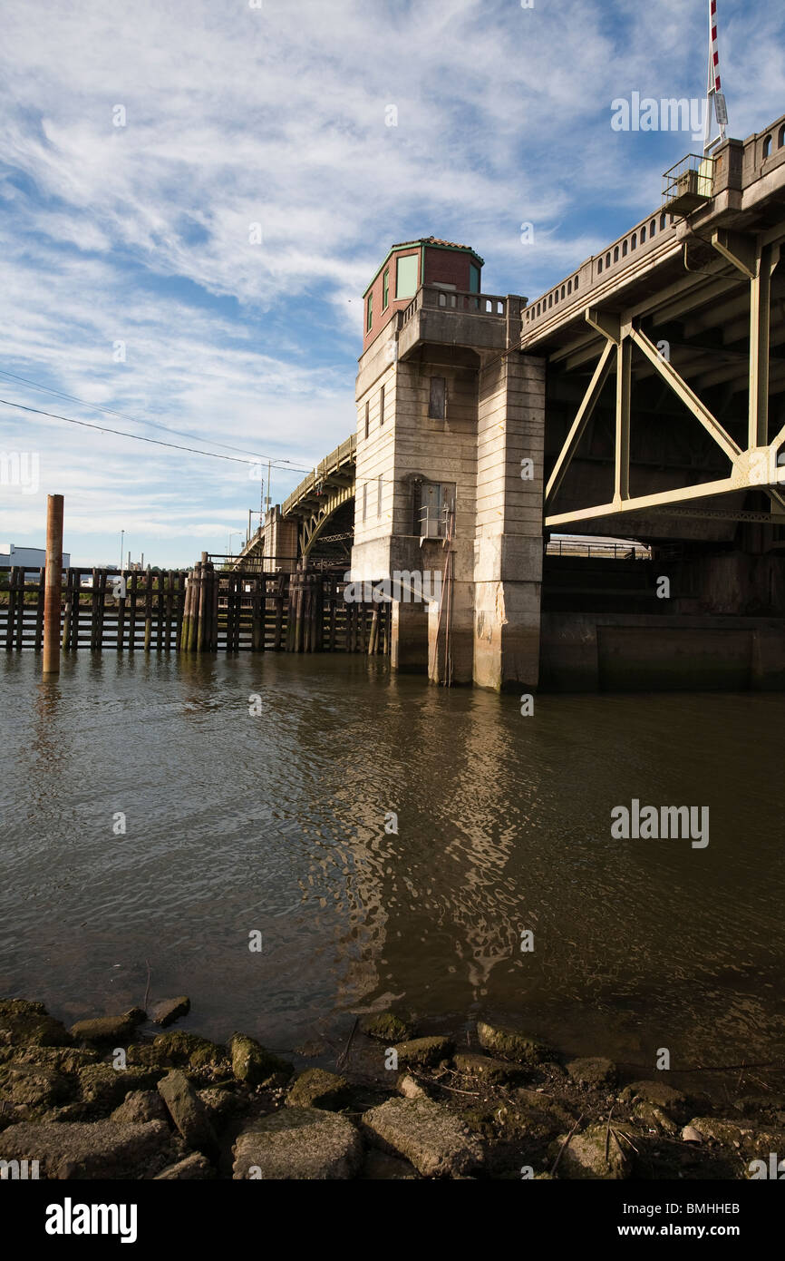 South Park Bridge - South Park Neighborhood - Seattle, Washington Stock ...