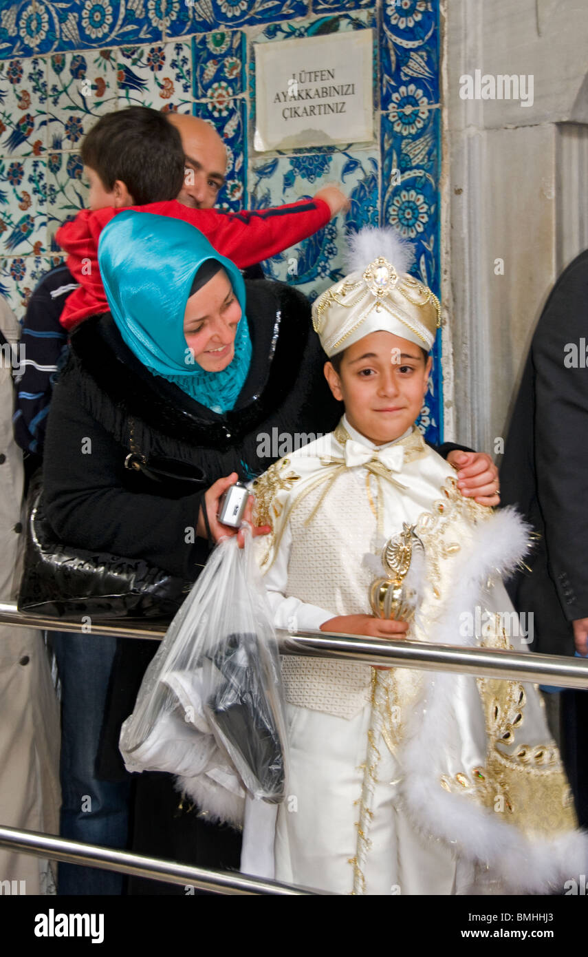 Eyup Mosque Istanbul Turkey Turkey boy Islam religion circumcise ...