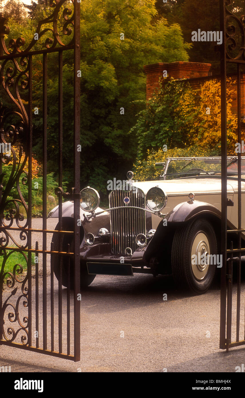 Delage D8 SS French luxury car of the early 1930's Stock Photo - Alamy