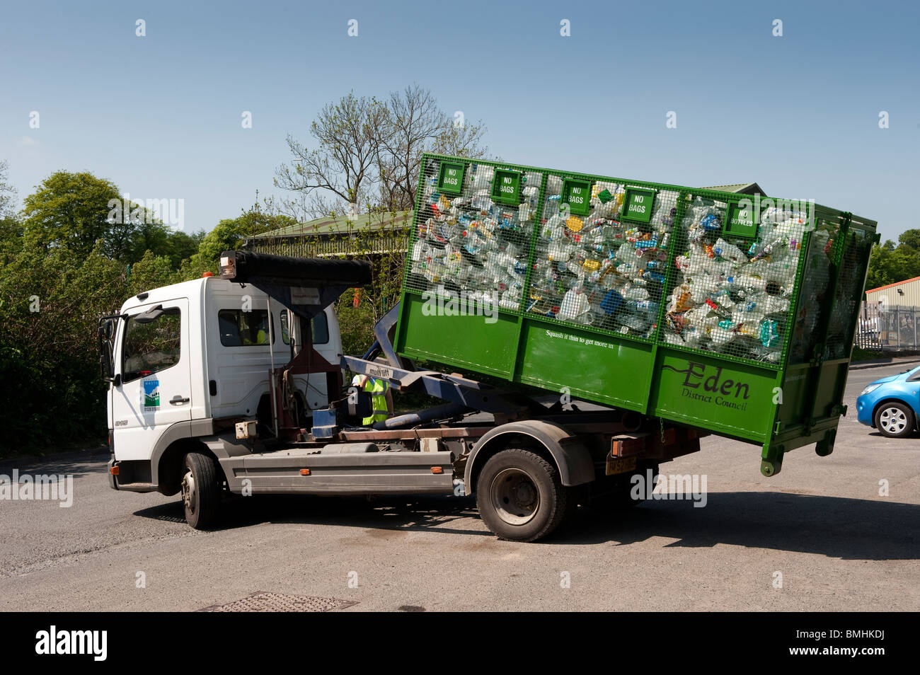 Waste collection wagon hi-res stock photography and images - Alamy