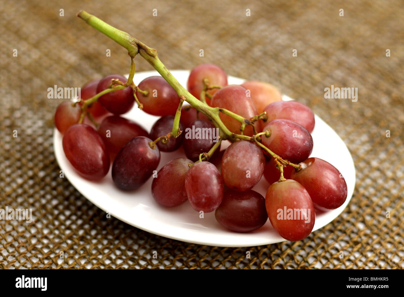 Bunch of Grapes Stock Photo - Alamy