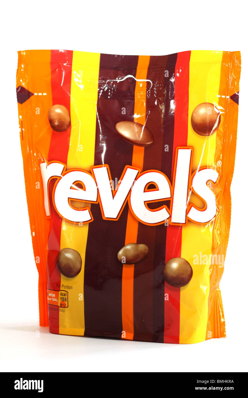 Bag of Revels Chocolates Stock Photo - Alamy