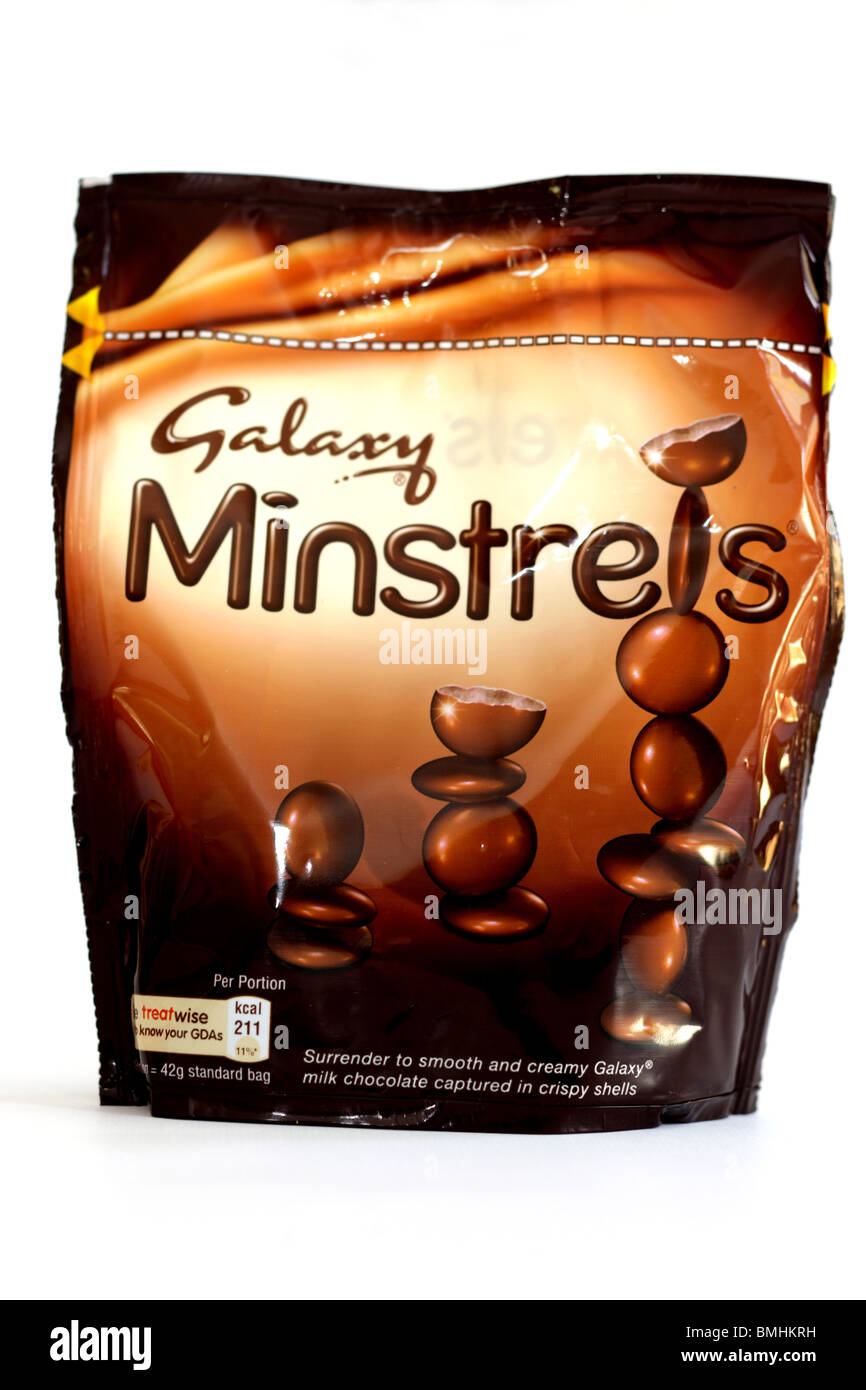Galaxy Minstrels Chocolates Stock Photo - Alamy
