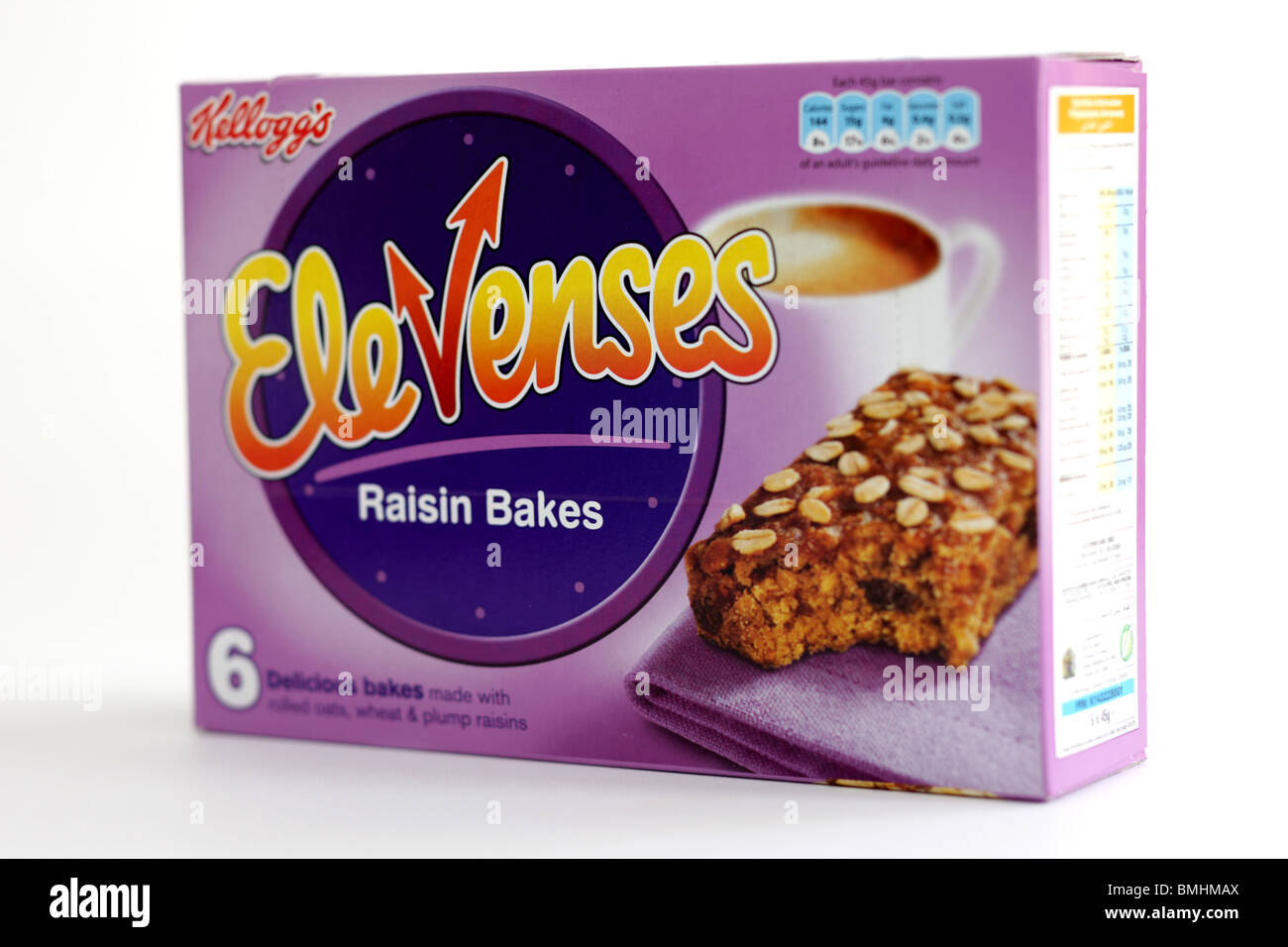 Kellogg's Elevenses Raisin Bakes Stock Photo - Alamy