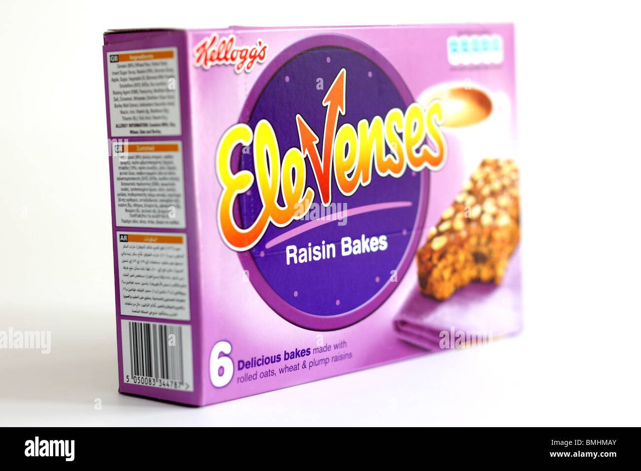 Kellogg's Elevenses Raisin Bakes Stock Photo - Alamy