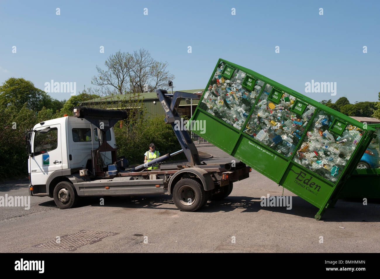 Waste collection wagon hi-res stock photography and images - Alamy