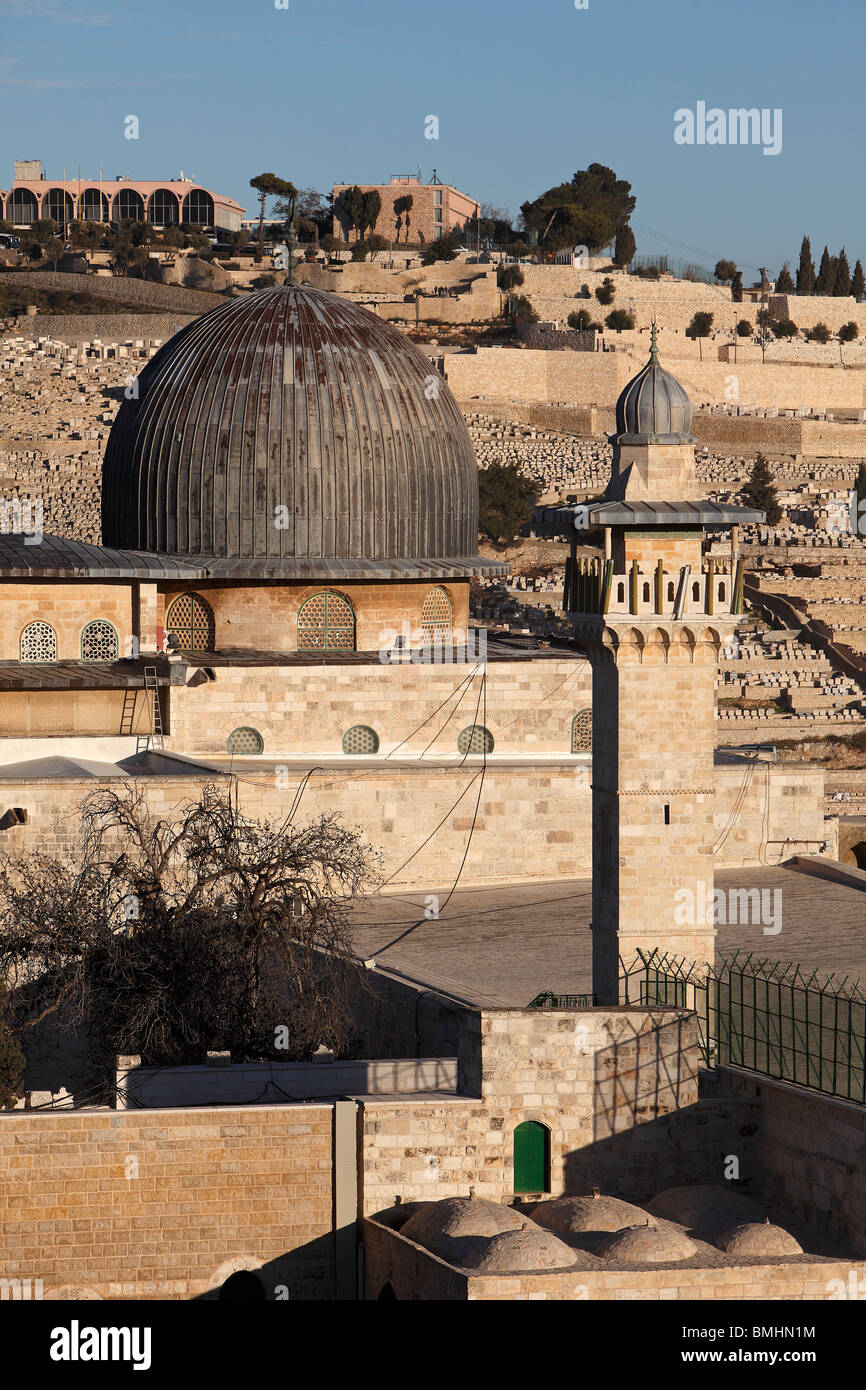 Israel,Jerusalem,El Aksa Mosque,Old City Wall Stock Photo - Alamy