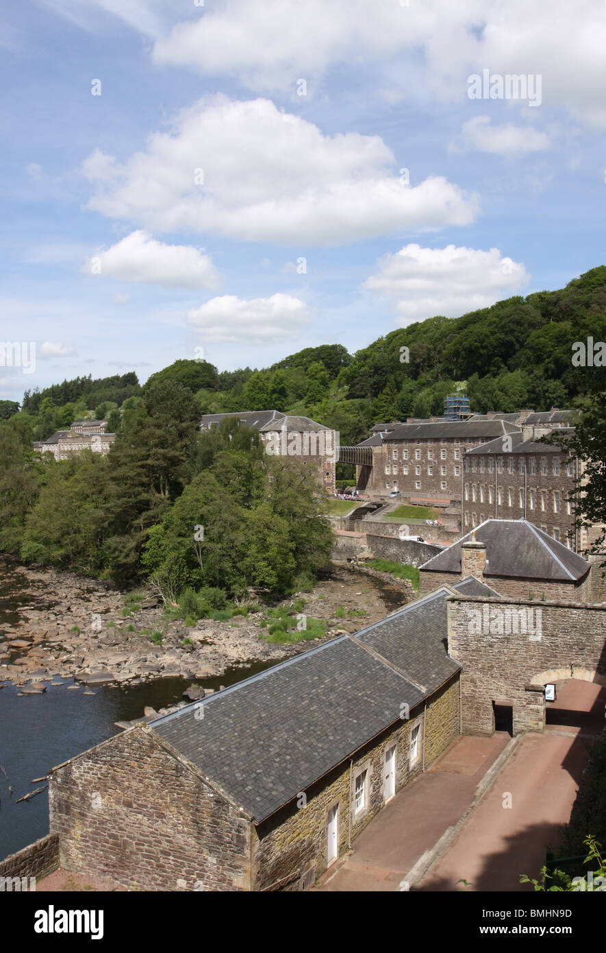 New Lanark South Lanarkshire Scotland June 2010 Stock Photo - Alamy