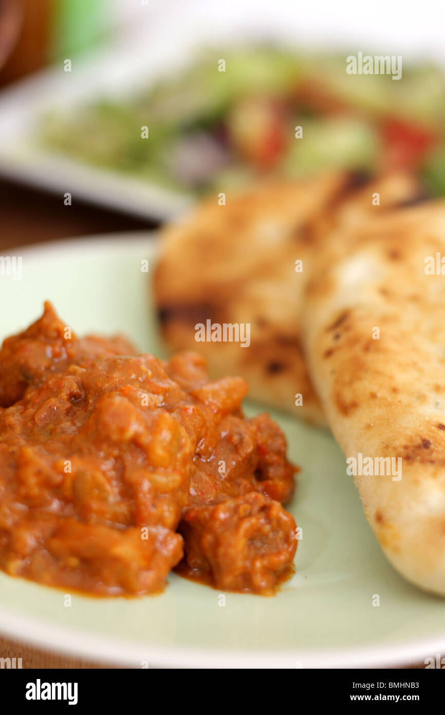 Naan bread beef hi-res stock photography and images - Alamy