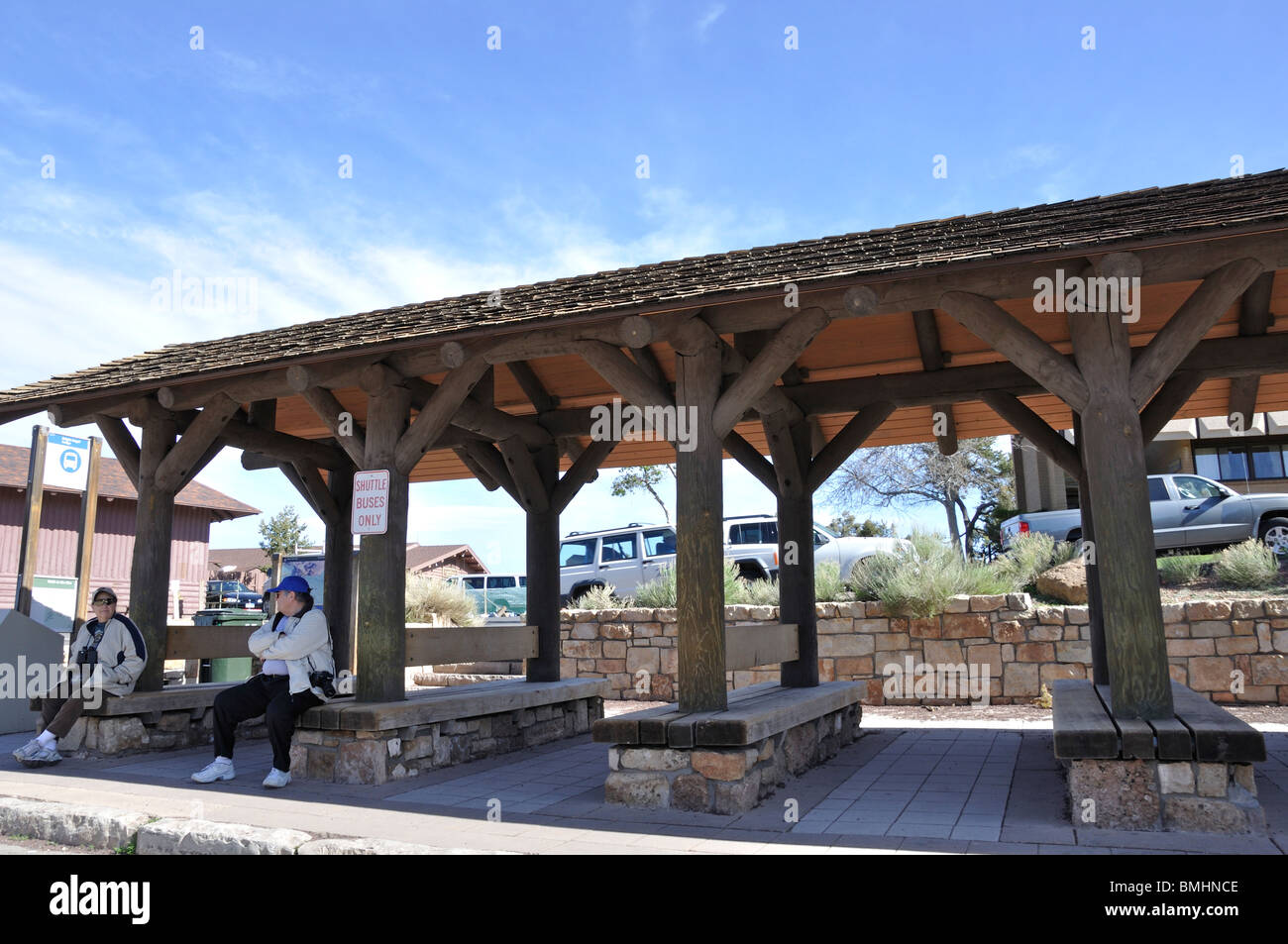 Bus stop grand canyon national park hi-res stock photography and images ...