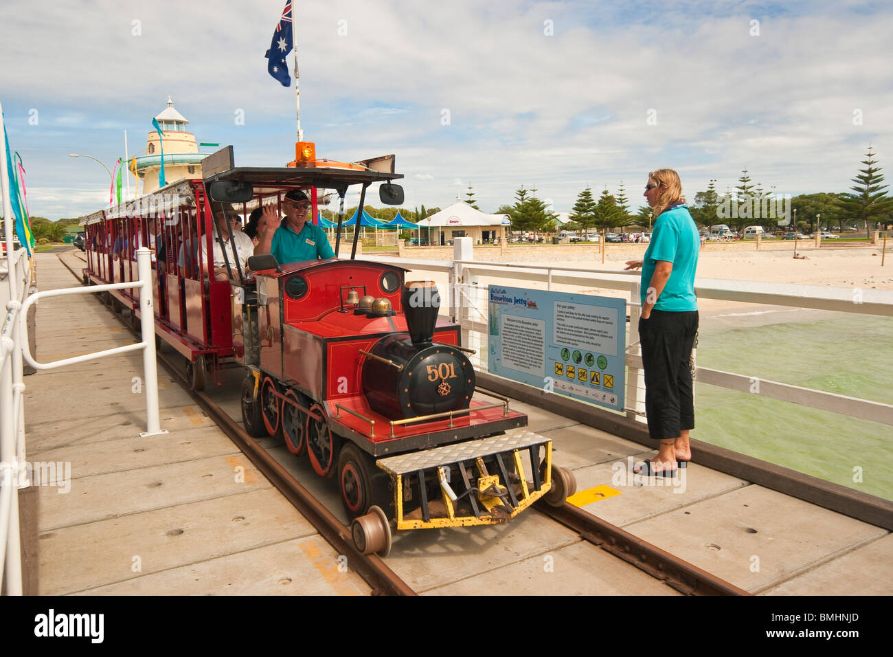 Busselton Jetty Train High Resolution Stock Photography and Images - Alamy